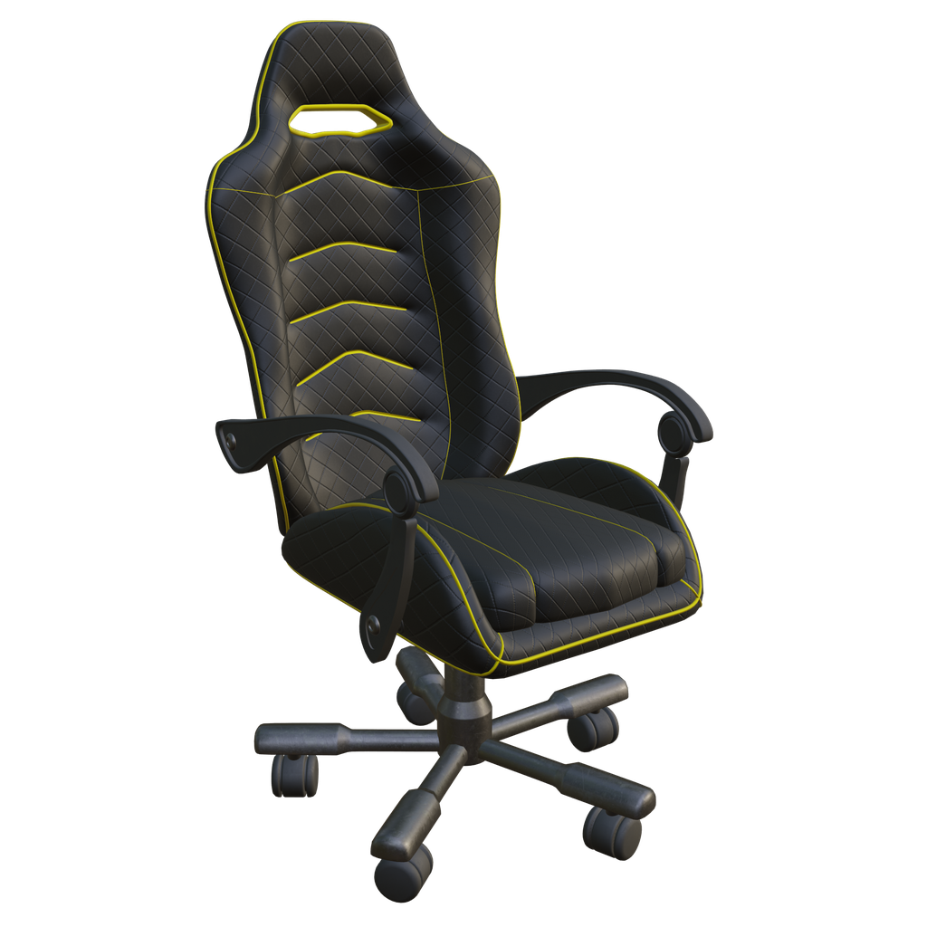 Gaming Chair | FREE Armchairs models | BlenderKit