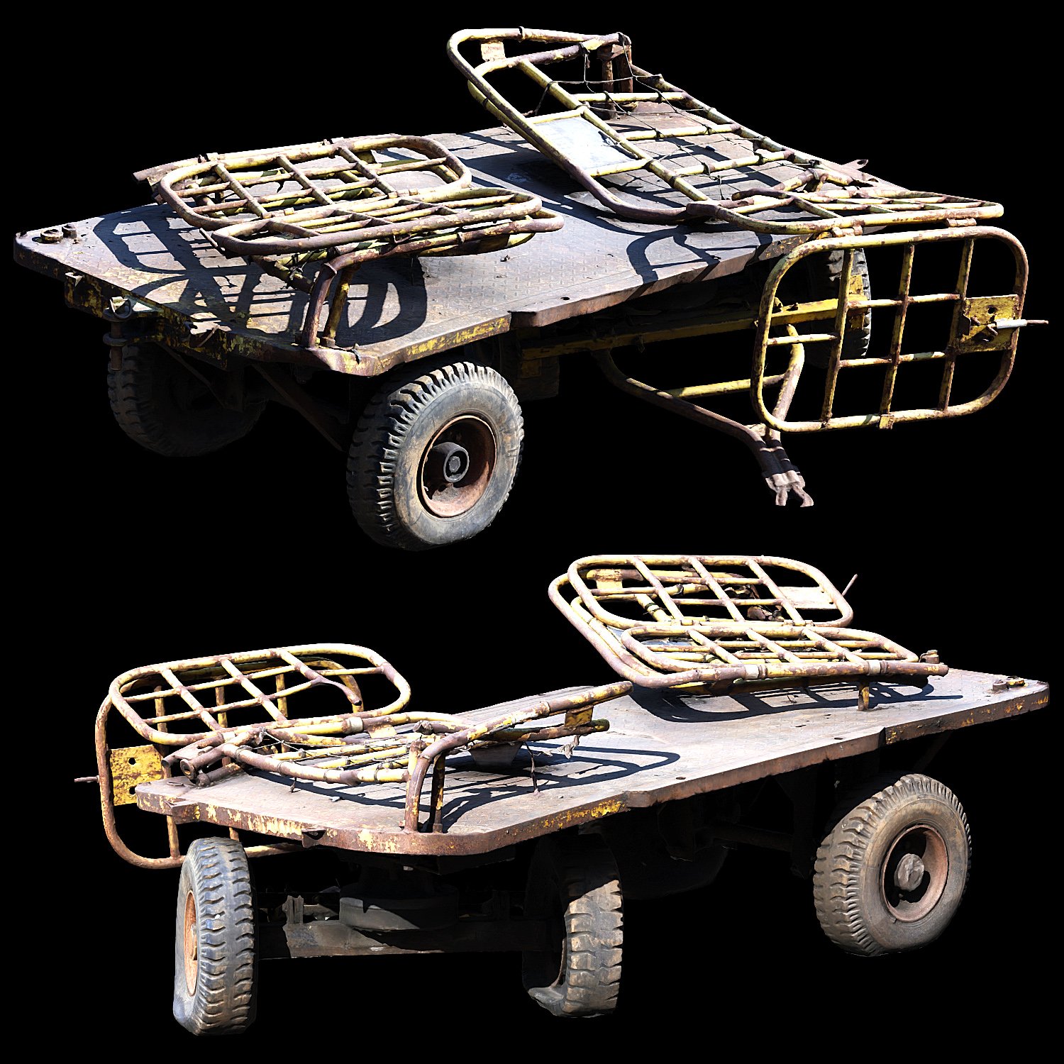 Scan Abandoned trailer | Trailers models | BlenderKit
