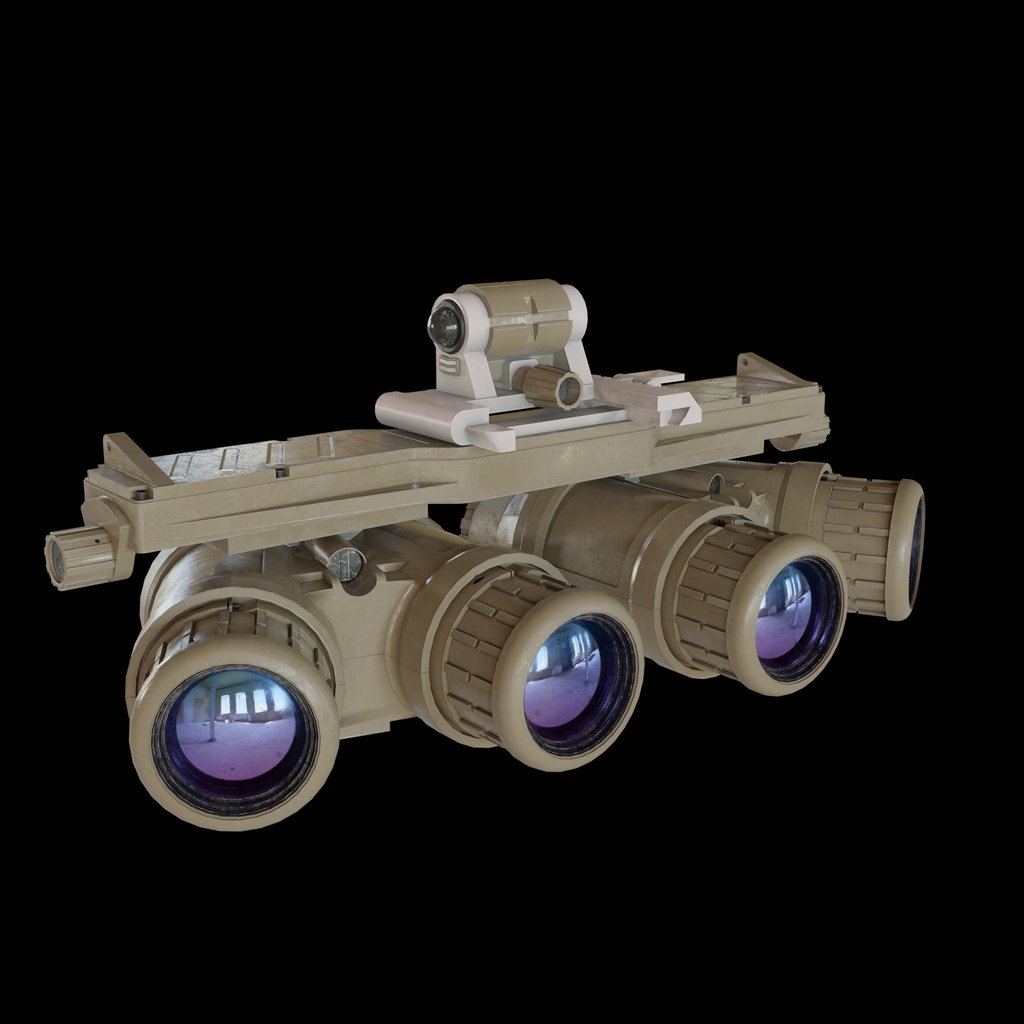 Night vision goggle | Modern Weapons models | BlenderKit