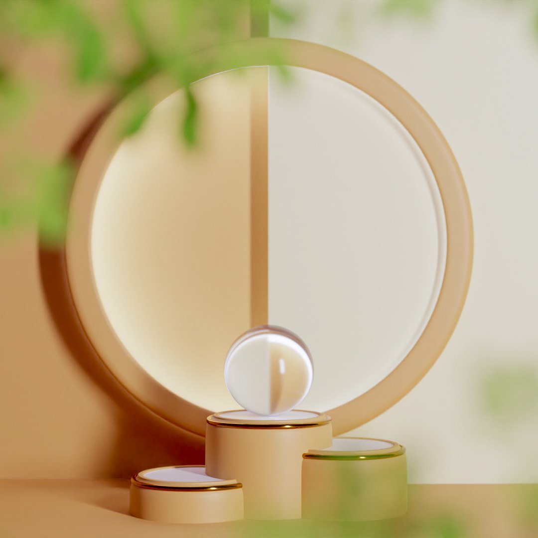 Aesthetic stage scene | Product Visualization scenes | BlenderKit