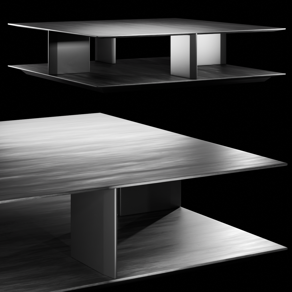 Poliform Westside Coffe Table | FREE Tables models | BlenderKit