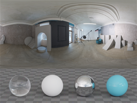 Blocky Photo Studio | FREE Studio HDRis | BlenderKit