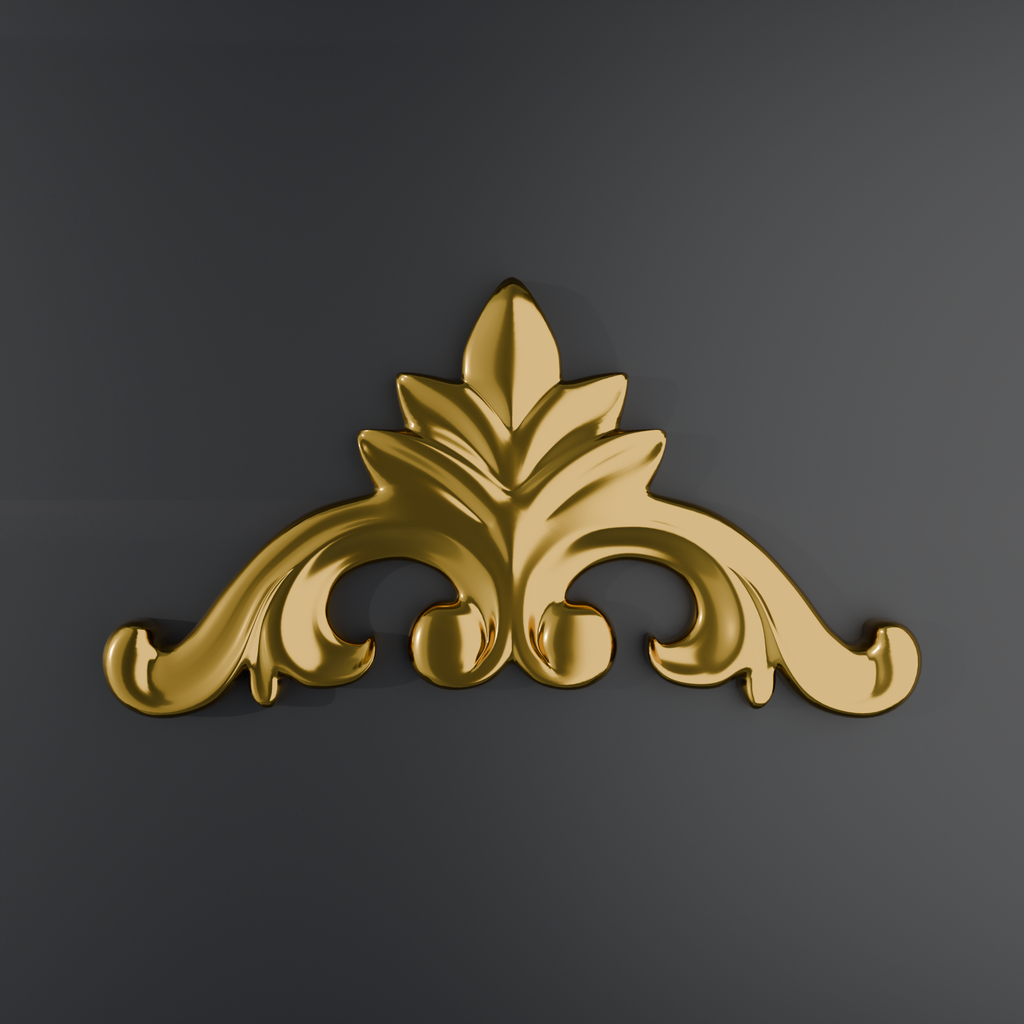 Wood carving/decor molding gold | FREE Molding / Carving models ...