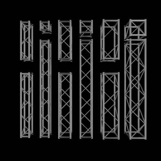 Procedural Truss Structure | Architectural Structures models | BlenderKit