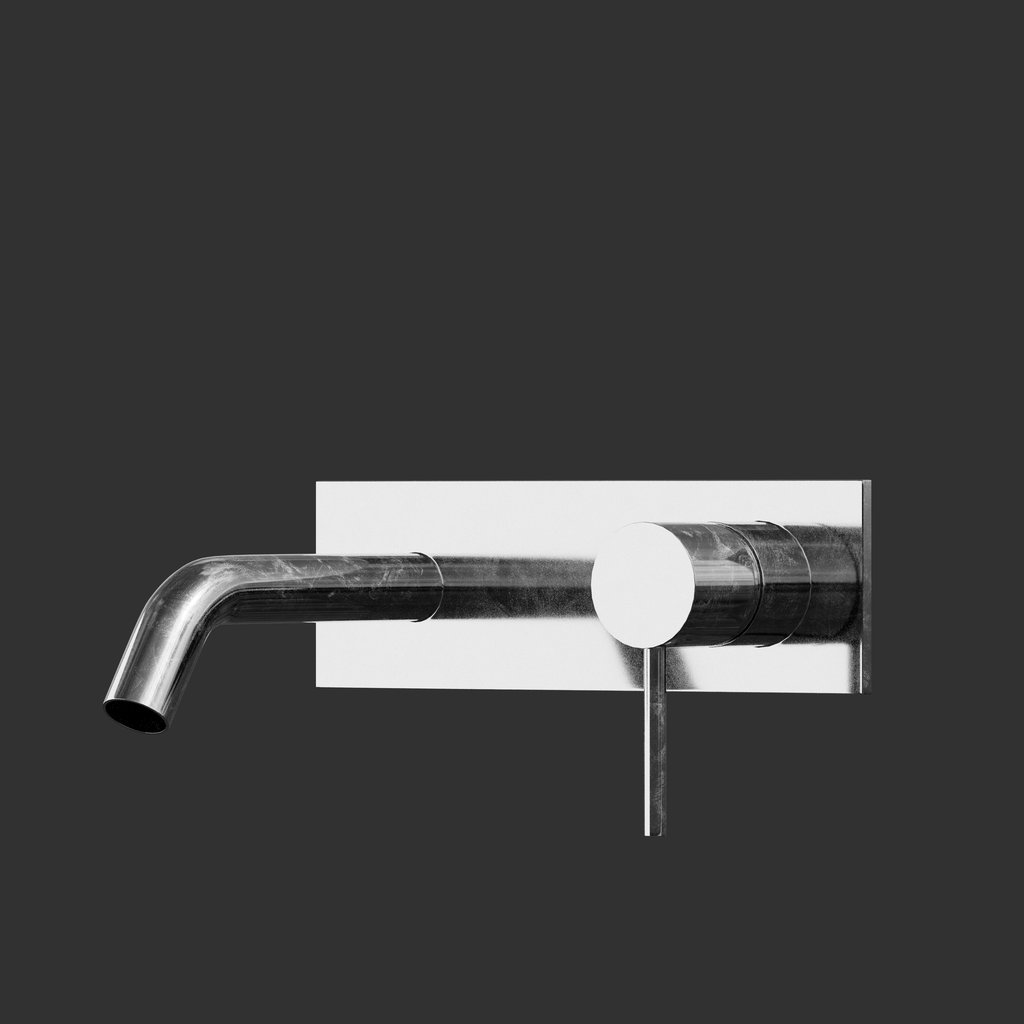 Faucet Nostromo Wall by Fantini | Bathroom Faucets models | BlenderKit