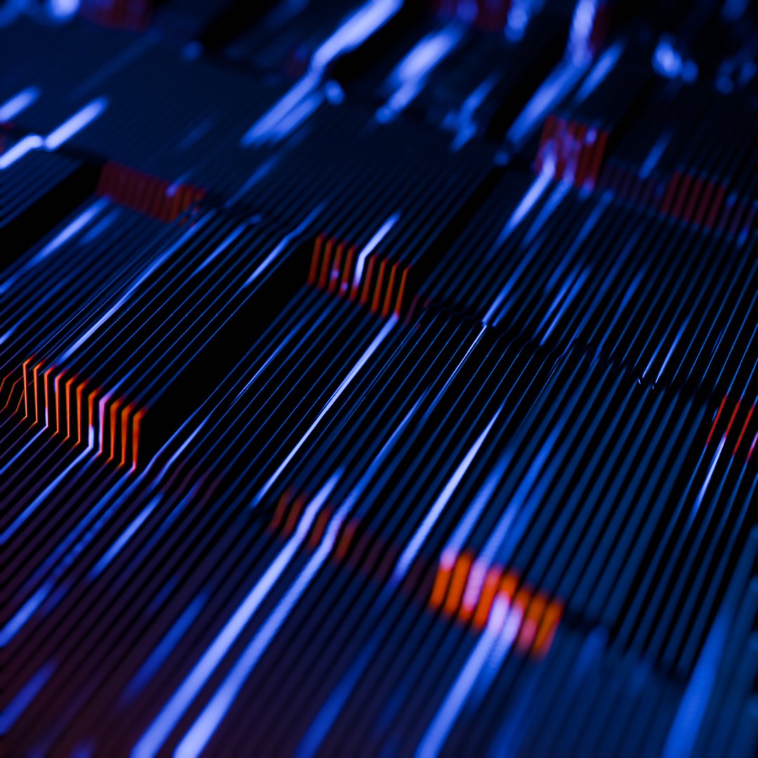 Abstract Digital Art by geo nodes | FREE Science scenes | BlenderKit