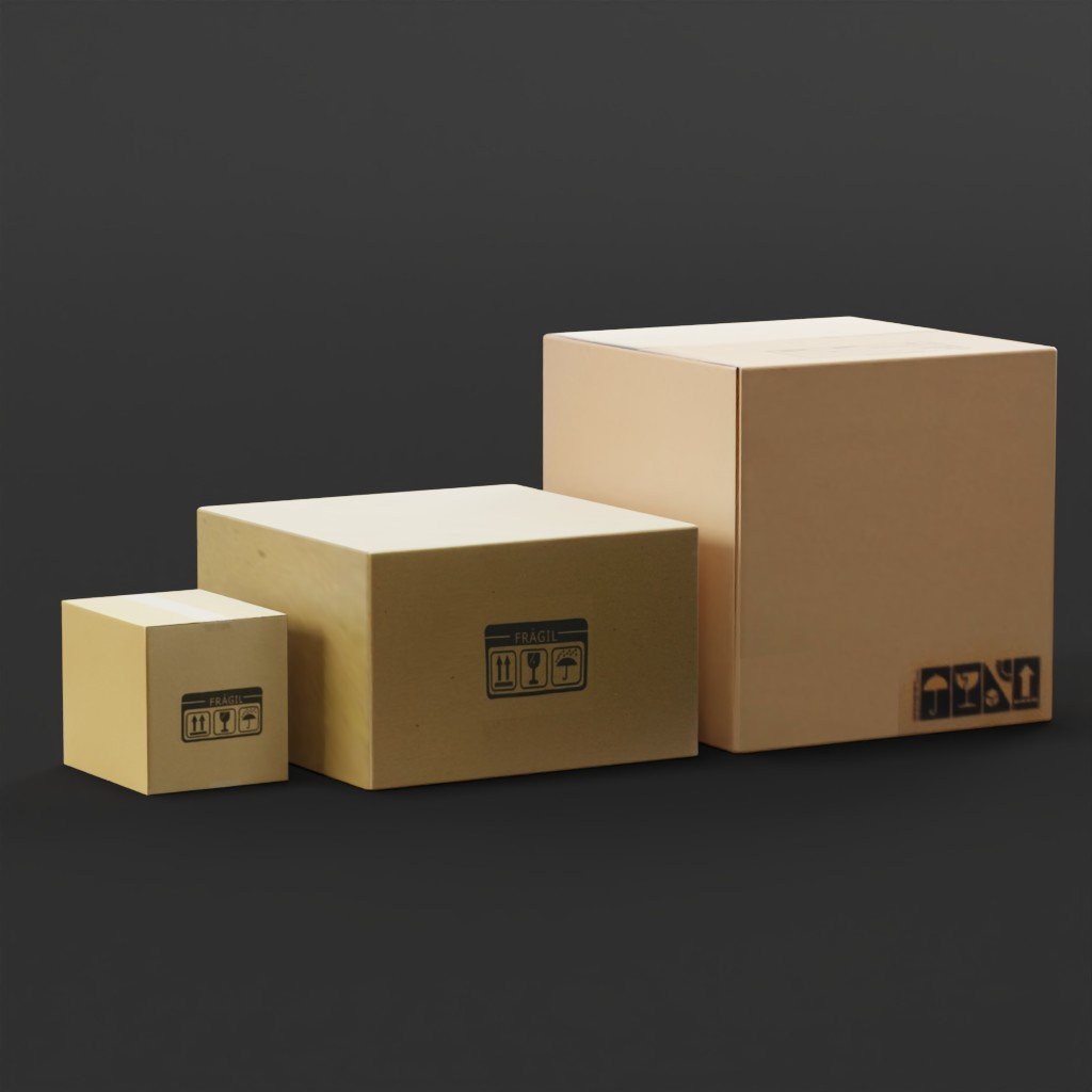Box Packaging | FREE Containers models | BlenderKit