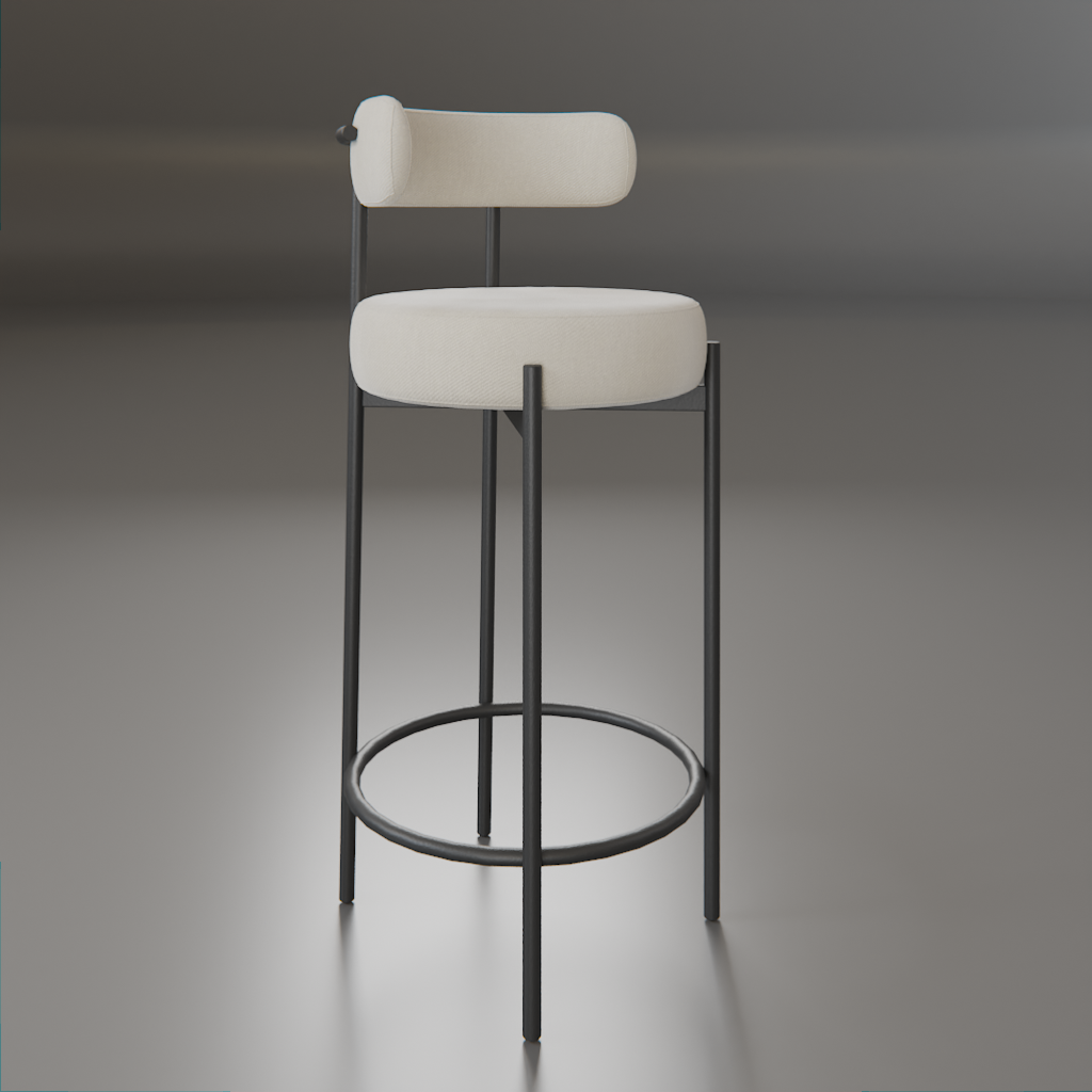 Stool 05 | Bar chairs models | BlenderKit