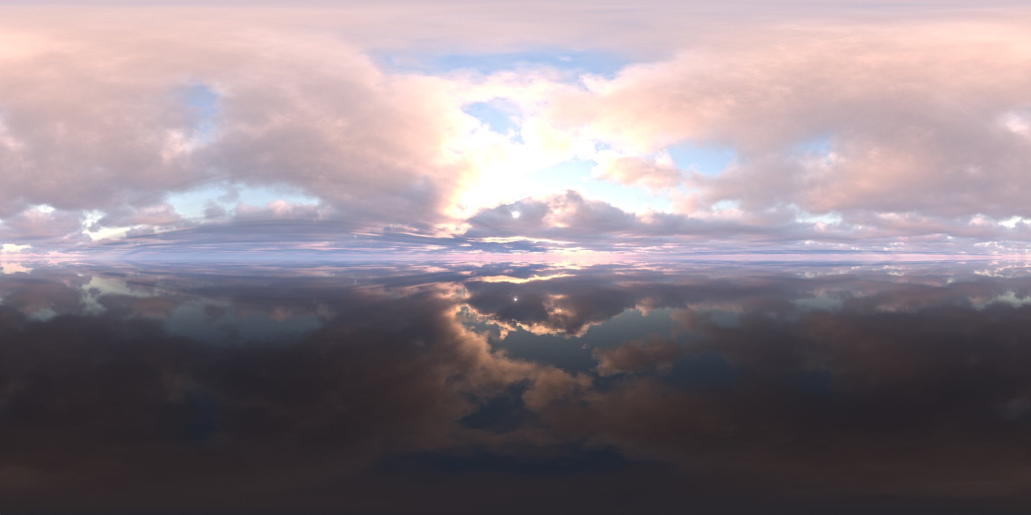 Dramatic end of day sky | Nature HDRis | BlenderKit