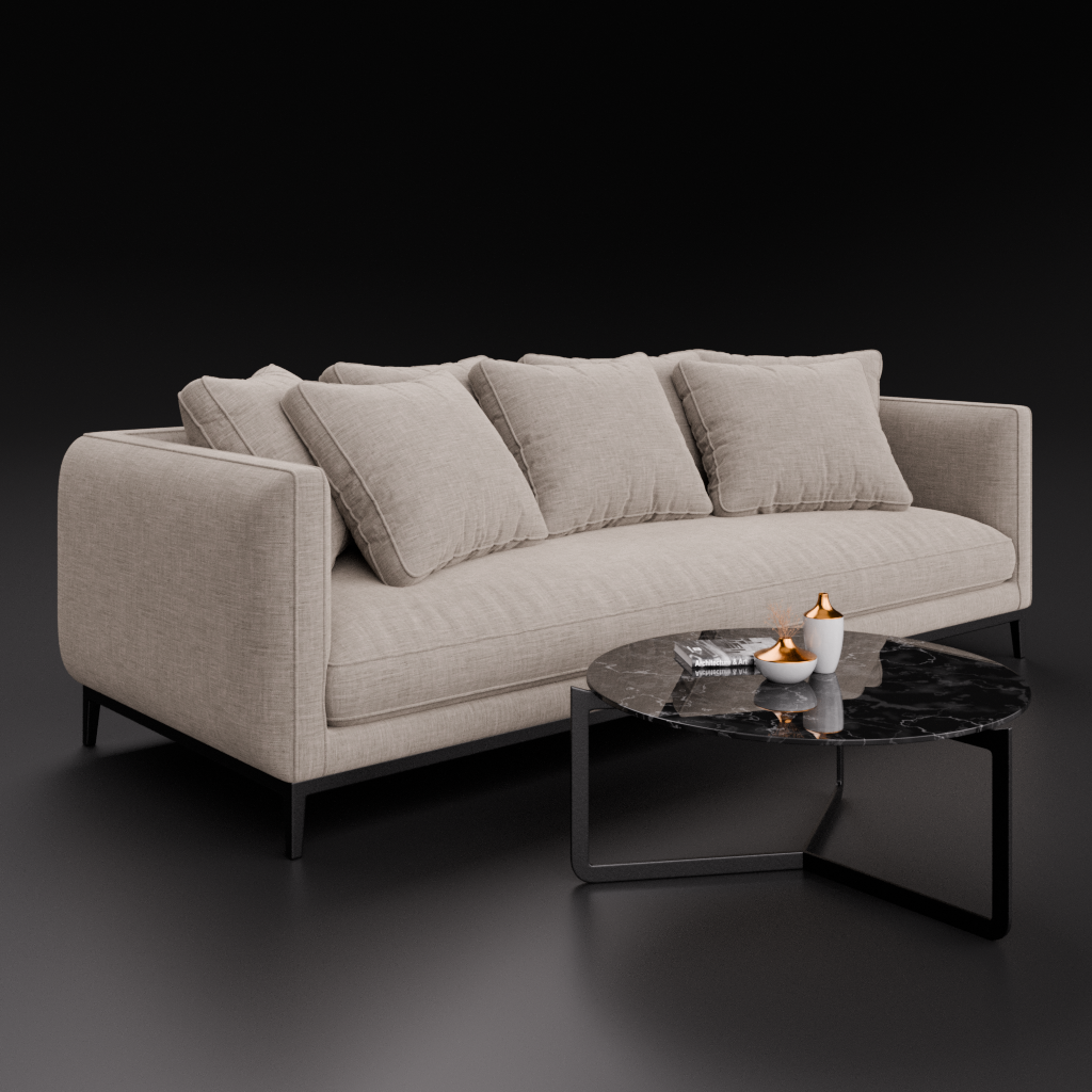 Sofa Soft Island | Sofas models | BlenderKit