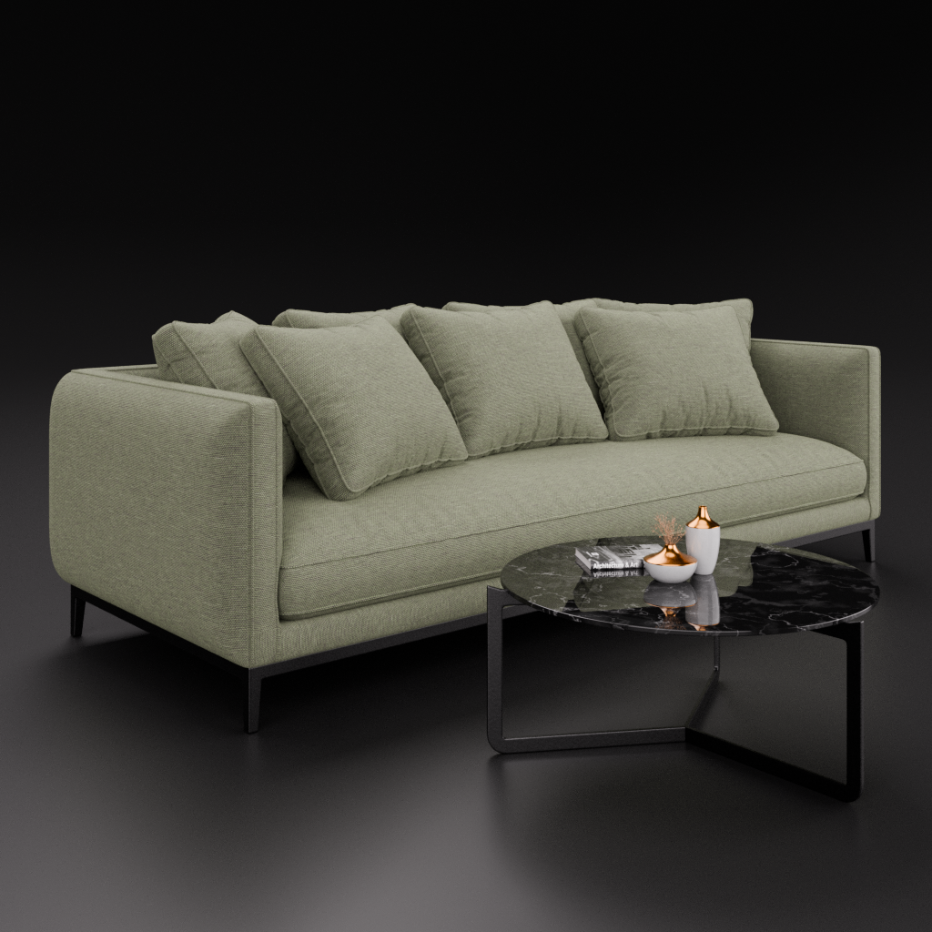 Sofa Soft Island | Sofas models | BlenderKit