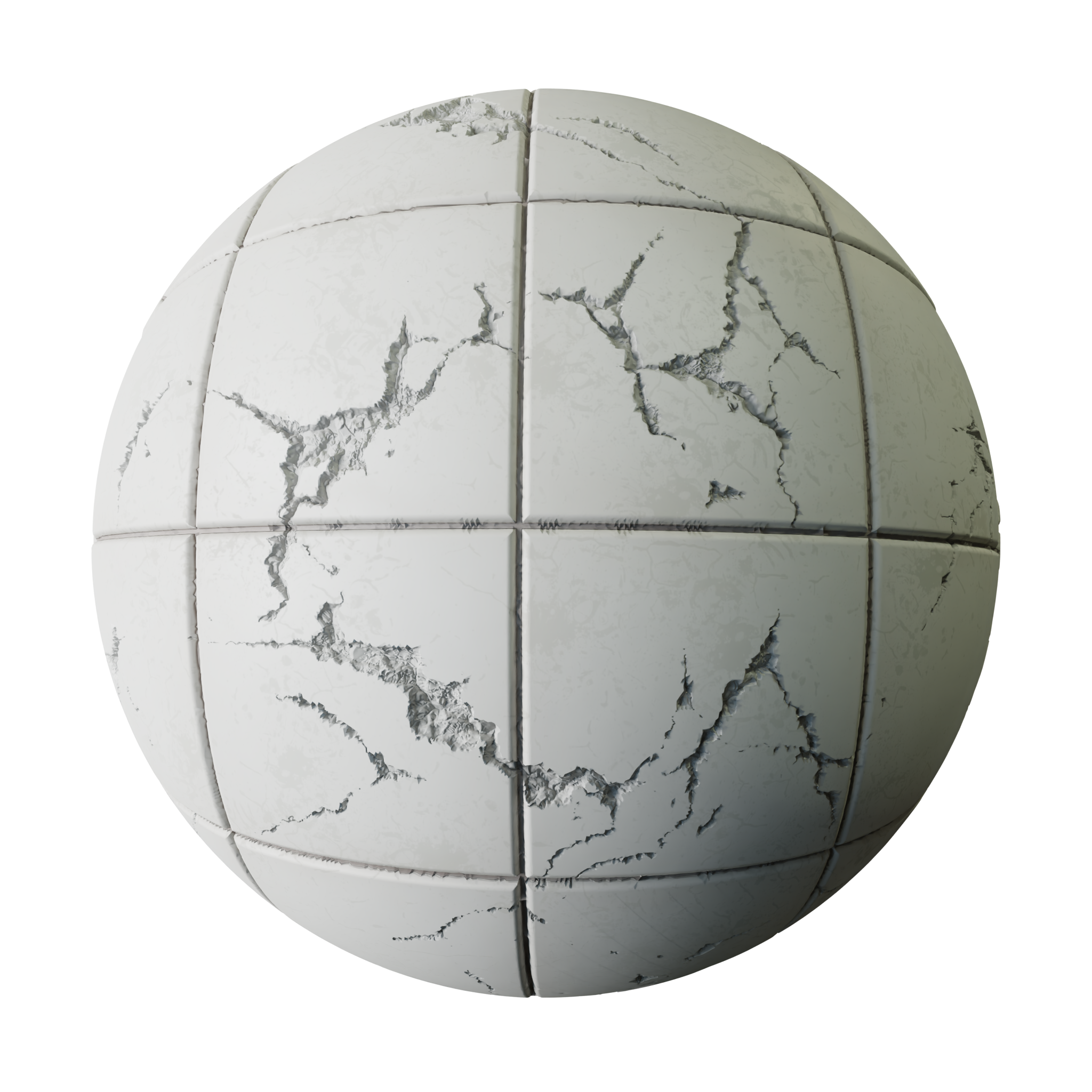 Tiles Cracked | FREE tiles materials | BlenderKit