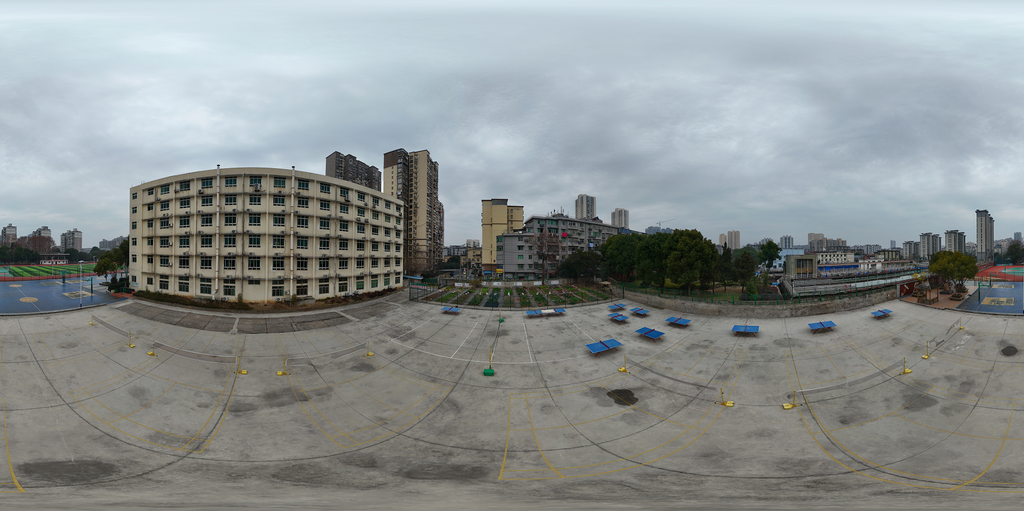 School playground | Urban Elements HDRis | BlenderKit