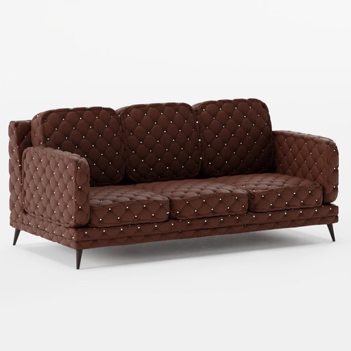 Sofa fancy studded | FREE Sofas models | BlenderKit