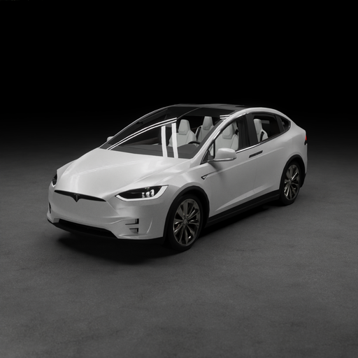 Tesla Model X | Modern Cars models | BlenderKit
