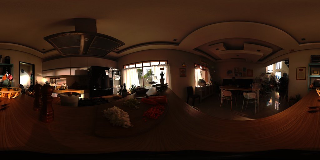 Kitchen Countertop 02 | Residential HDRis | BlenderKit