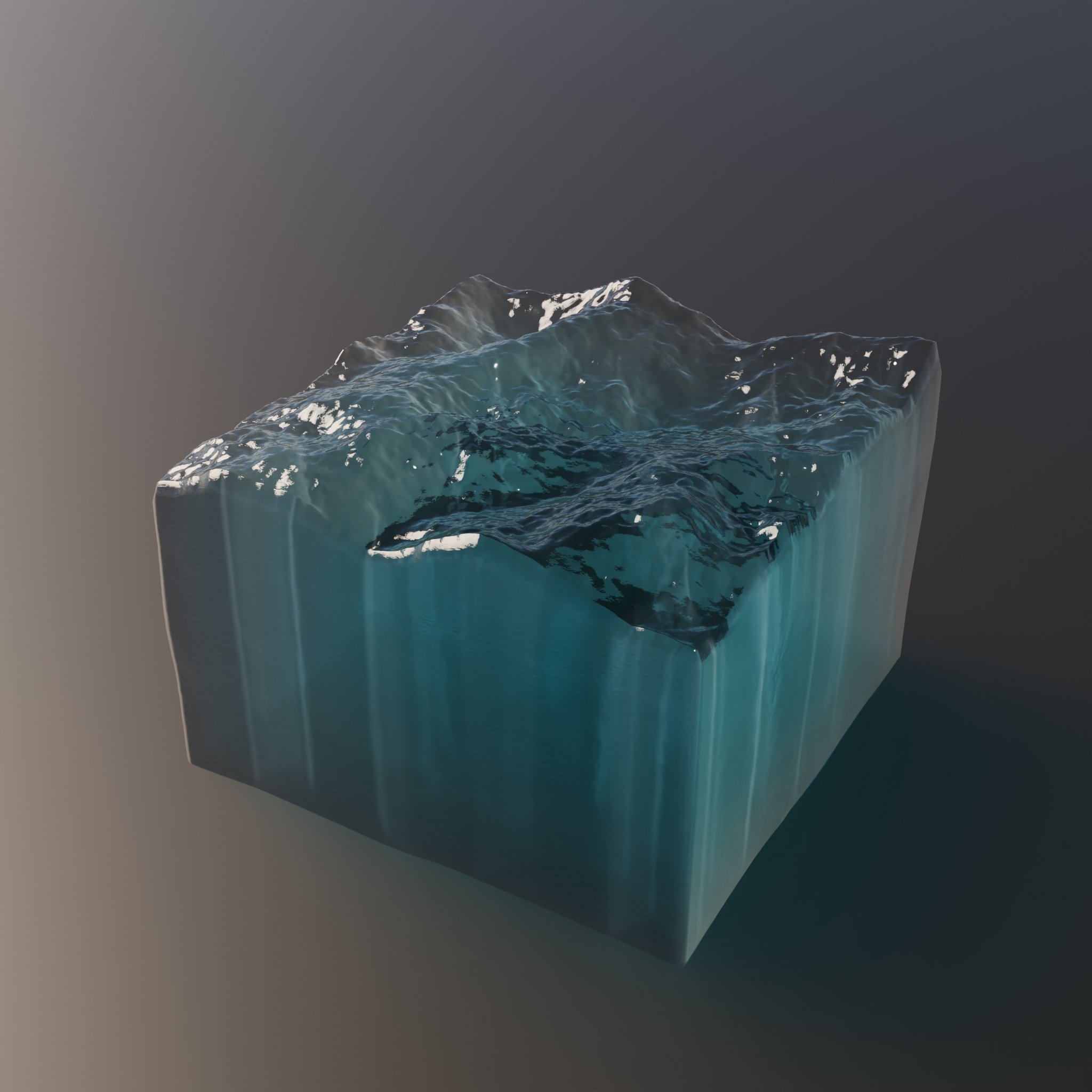 Simple waves / ocean modifier | FREE Modifiers models | BlenderKit