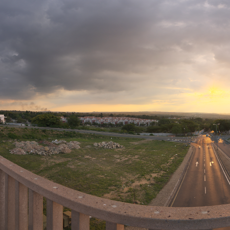 Cedar Bridge Sunset 1 | FREE Abstract HDRis | BlenderKit