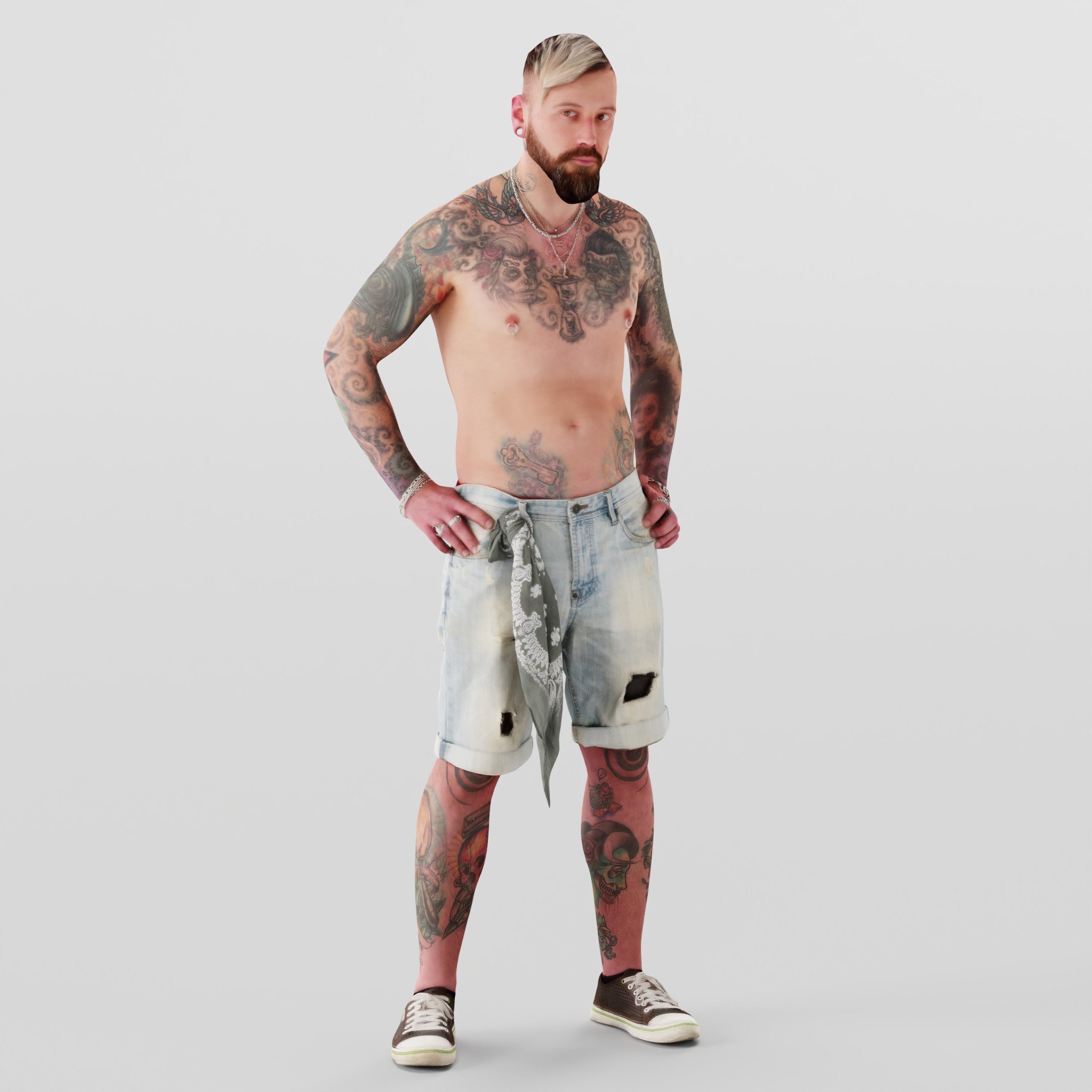 Rock is Alive | Men models | BlenderKit