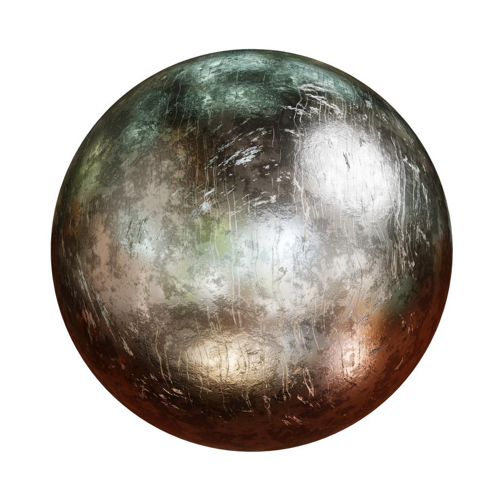 Scratched metal procedural | FREE metal materials | BlenderKit