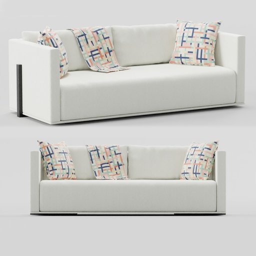 Sofa 4 | Sofas models | BlenderKit