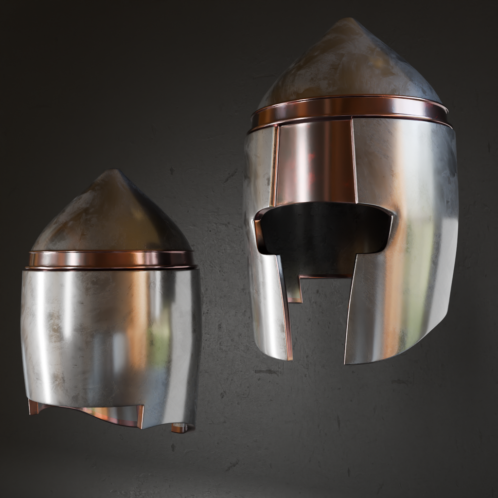 Mk-helmet ancient 11 | Historical Weapons models | BlenderKit
