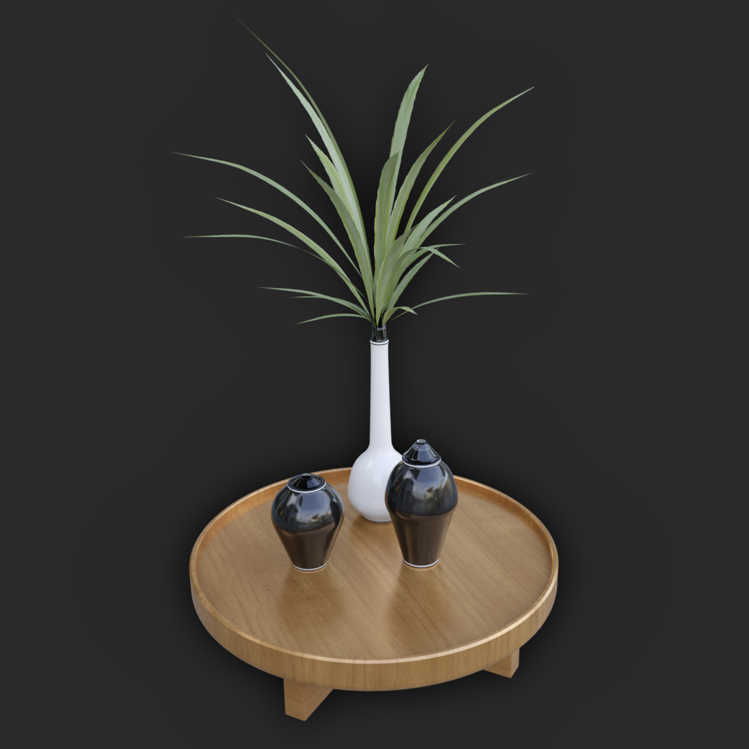Small Decorative Table #01 | FREE Tables models | BlenderKit