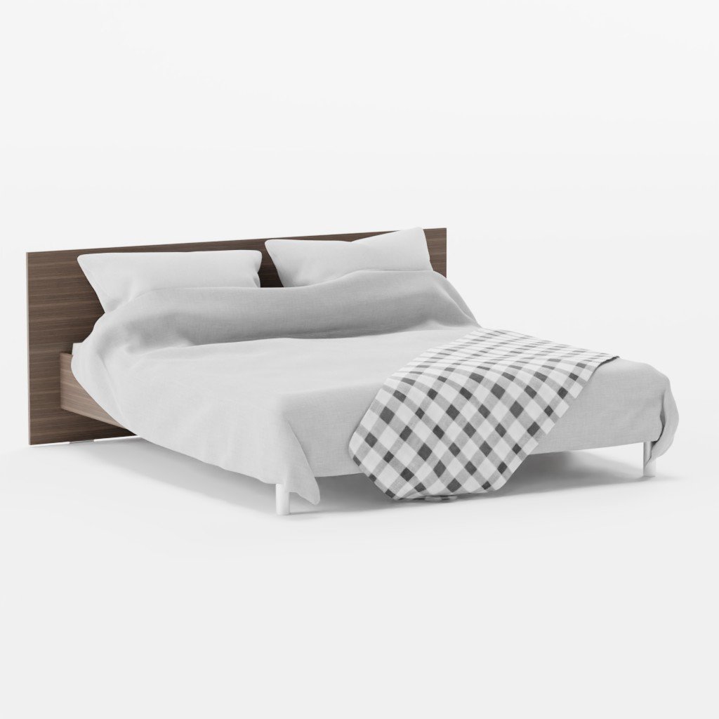 Master bed | FREE Beds models | BlenderKit