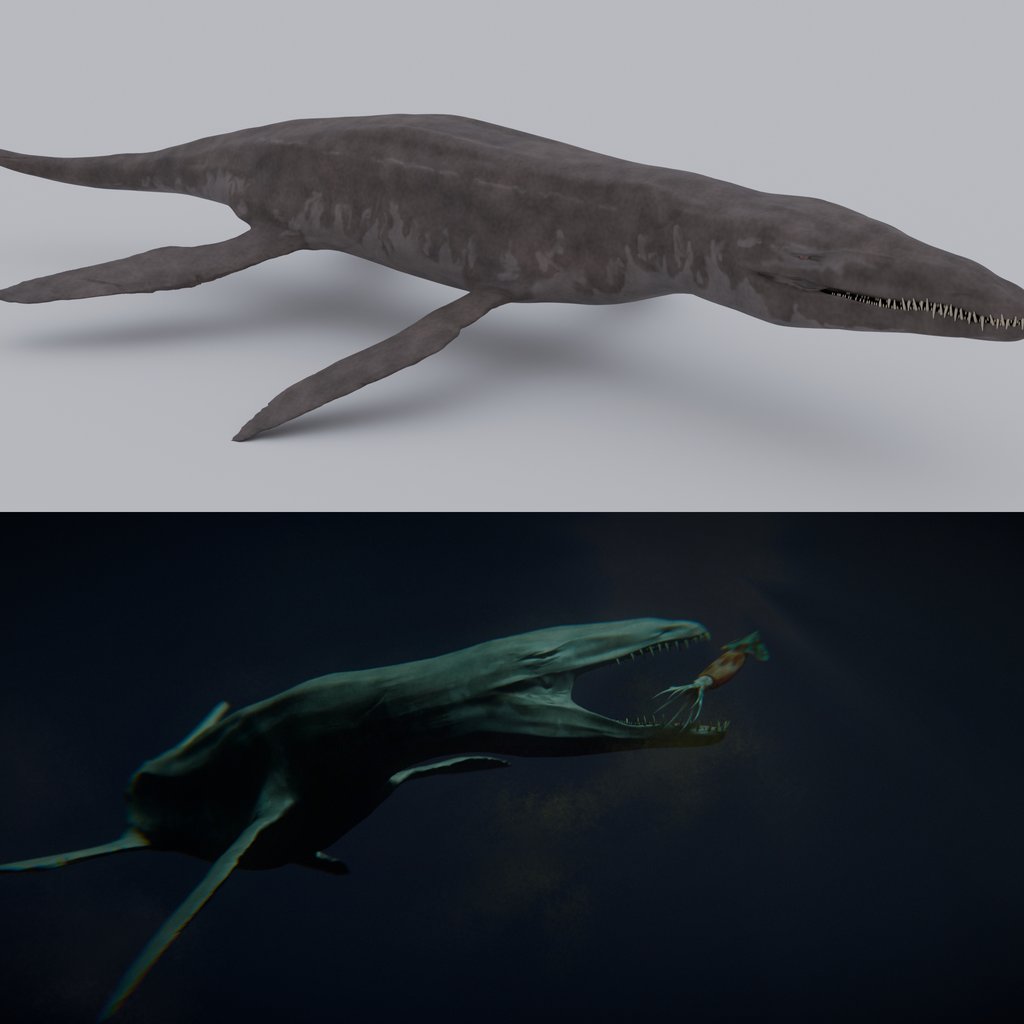 Spinosaurus dinosaur | Dinosaurs models | BlenderKit