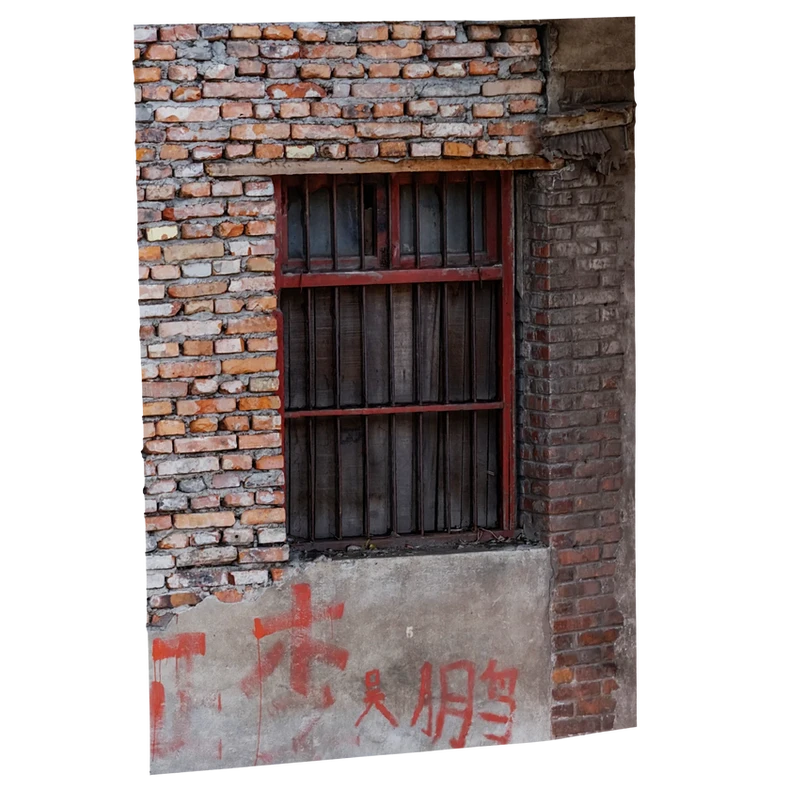 Scan Old Windows 03 | FREE Windows models | BlenderKit