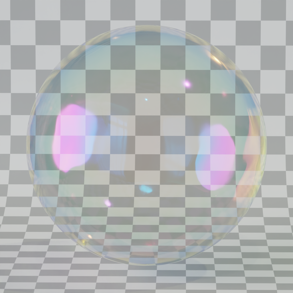 Soap Bubble (With Colorful Reflections) | FREE liquid materials ...
