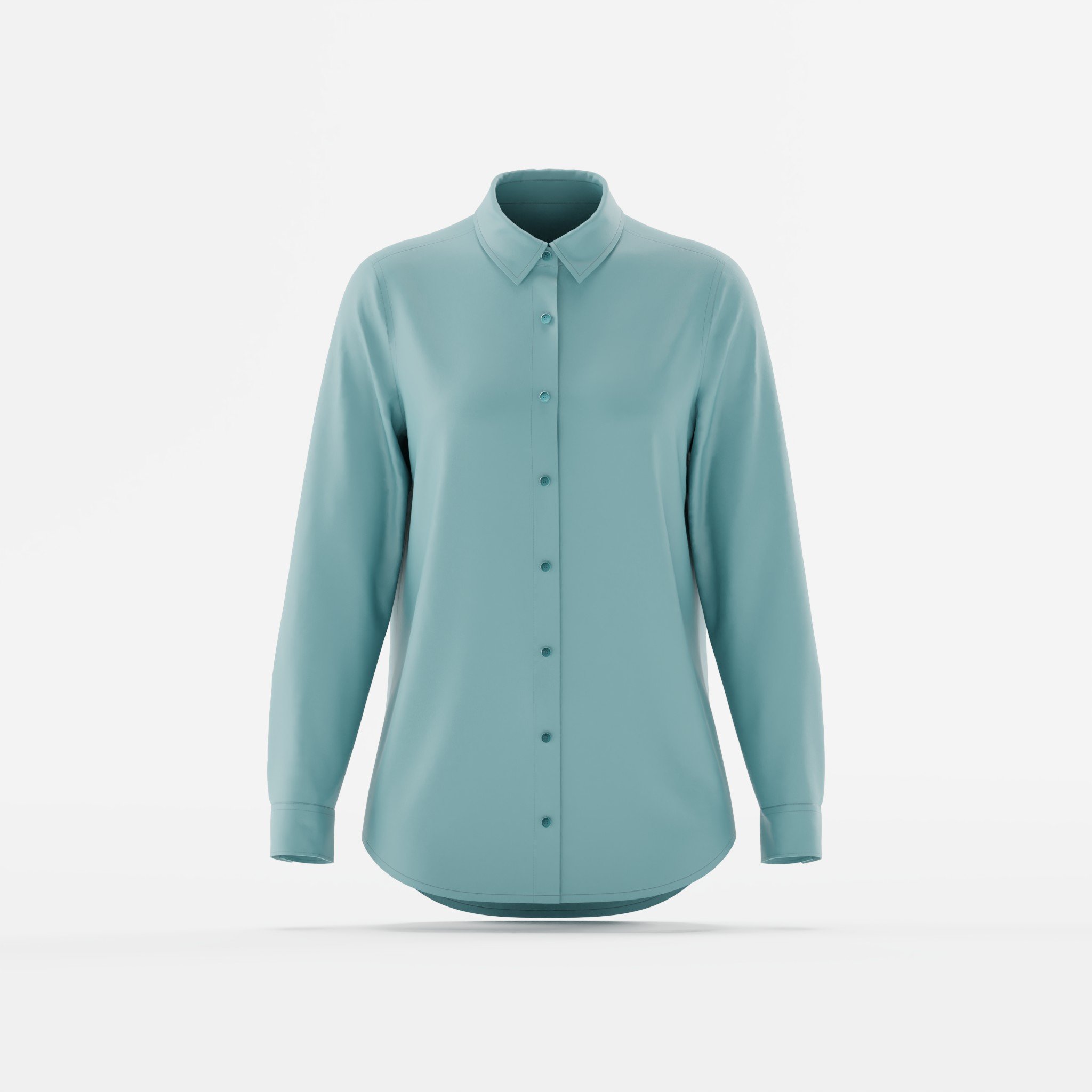 Casual Women Shirt | Women Clothing models | BlenderKit