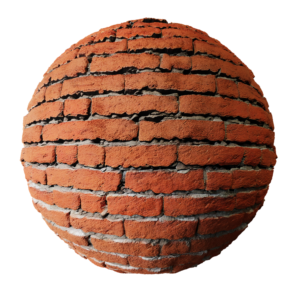 Old BrickWall | FREE bricks materials | BlenderKit