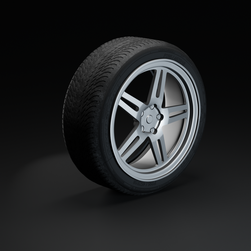 BlenderKit | Download the FREE Wheel model