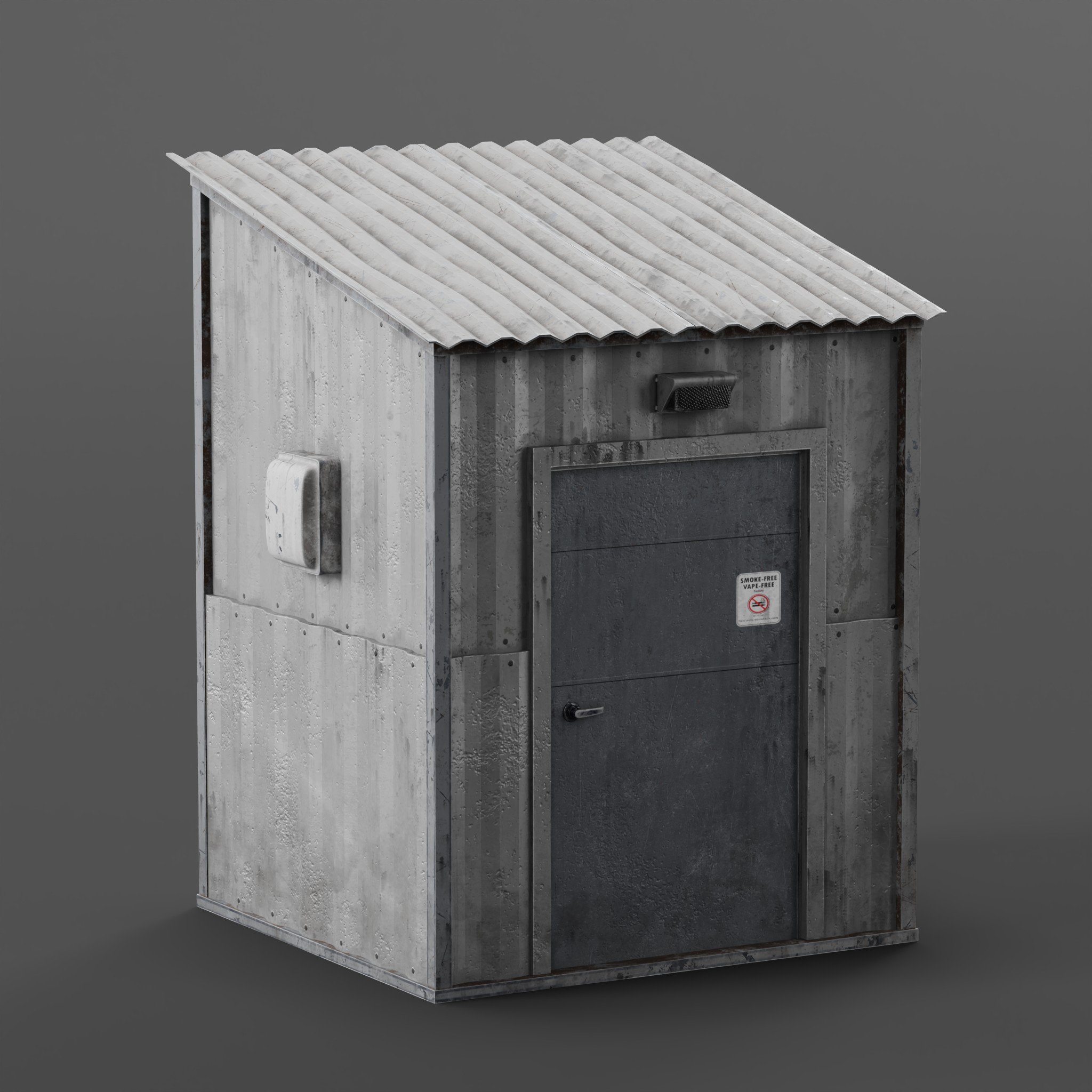 Utility Shed | Commercial Buildings models | BlenderKit