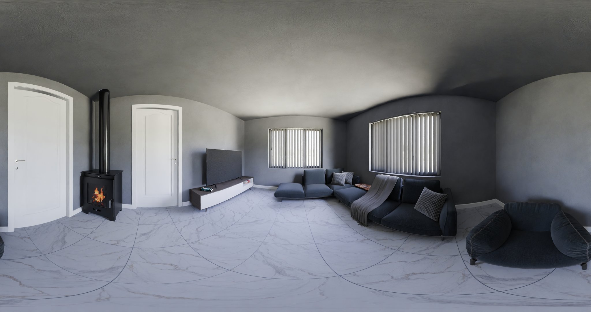 Clean Light Studio Interior | FREE Studio HDRis | BlenderKit