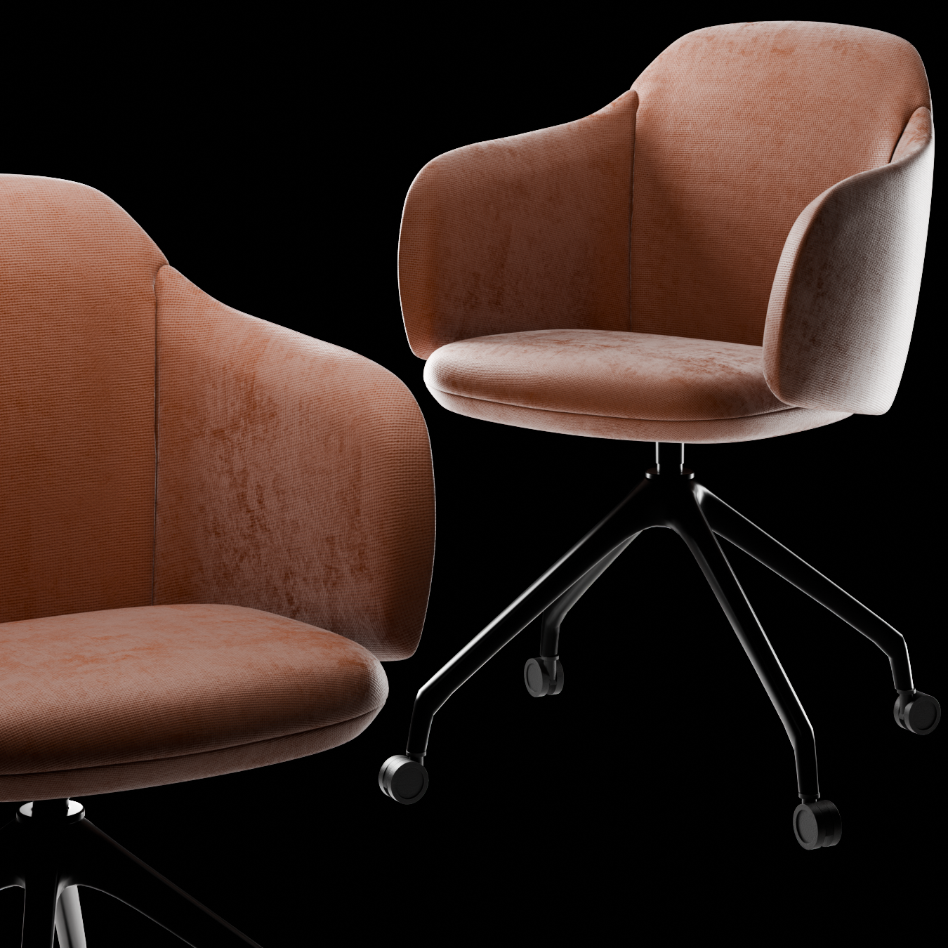 Bloom Office Chair | FREE Desk Chairs models | BlenderKit