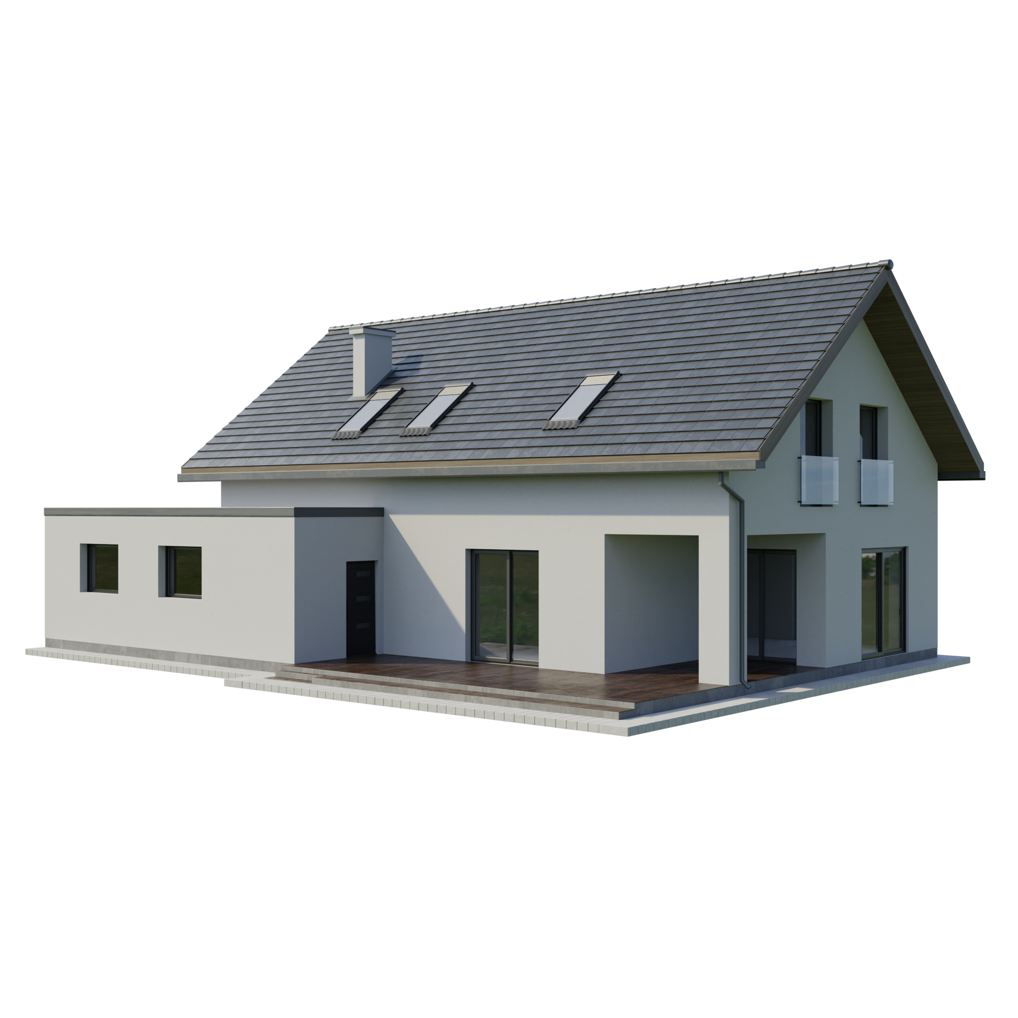 House no 7 | FREE Private Buildings models | BlenderKit