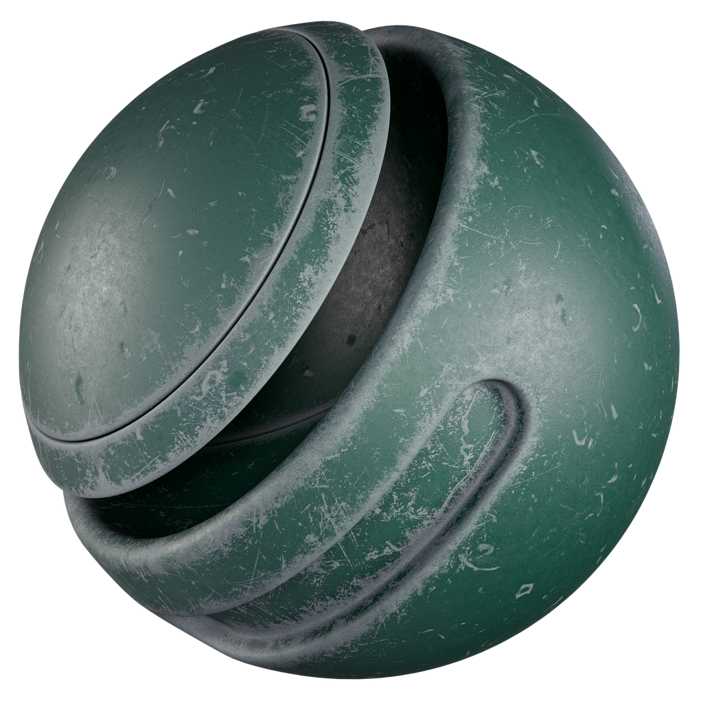 Edge Wear Plastic (Worn Green Plastic) | FREE plastic materials ...