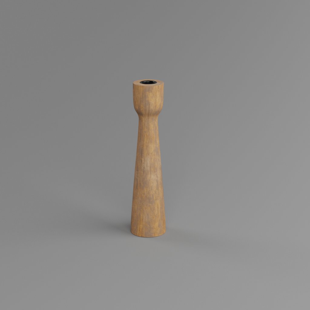 Nordic Minimalist Wooden Candle Holder | FREE Interior Decorations ...