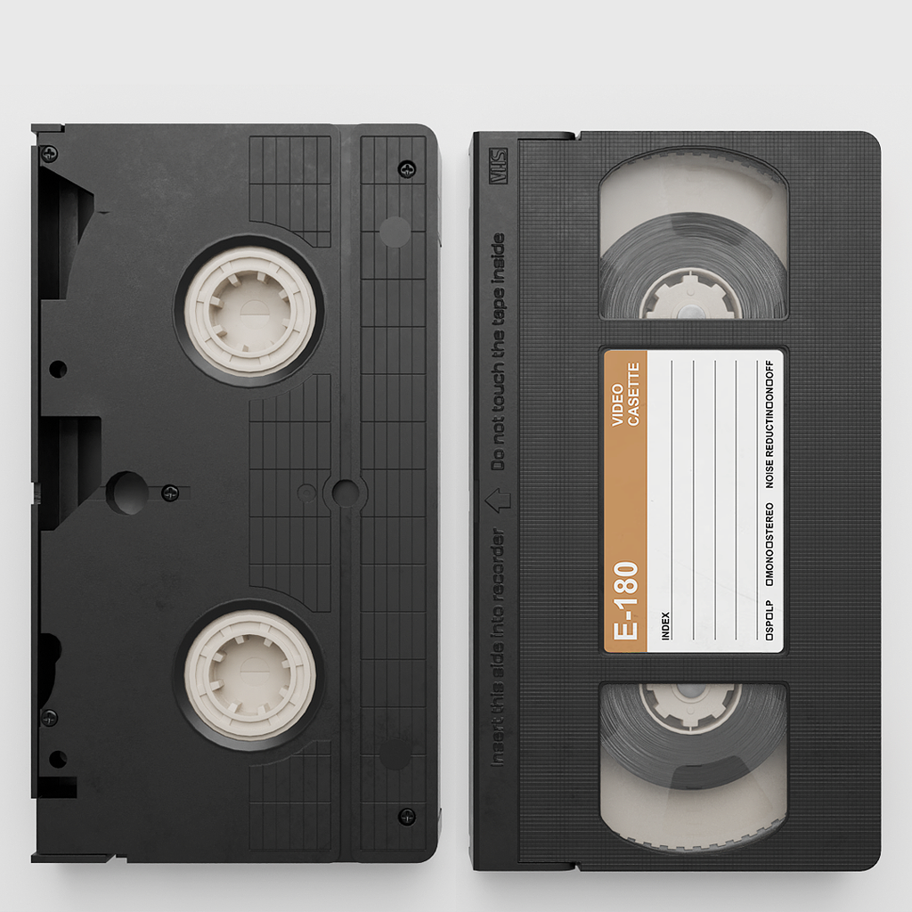 VHS - HighPoly | Video devices models | BlenderKit