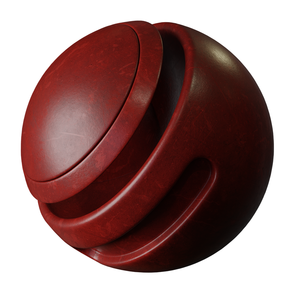 Lightly soiled red metal | FREE metal materials | BlenderKit