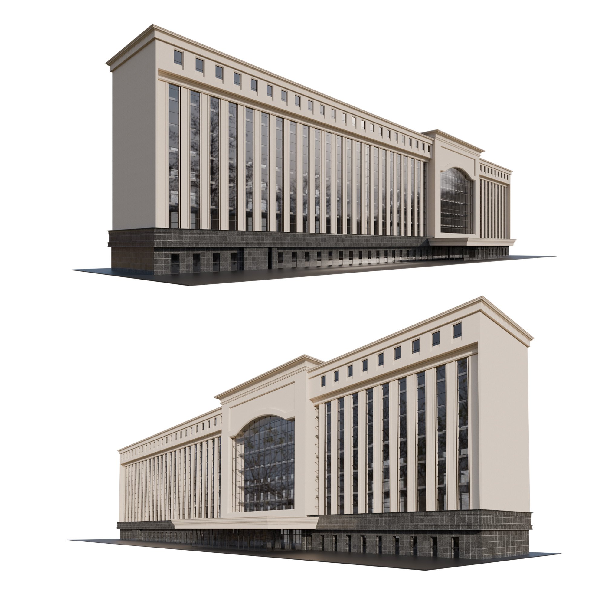 Government office | Historic Buildings models | BlenderKit