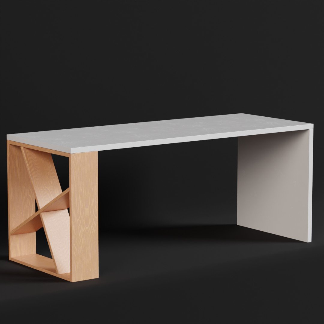 Computer Desk | FREE Tables models | BlenderKit