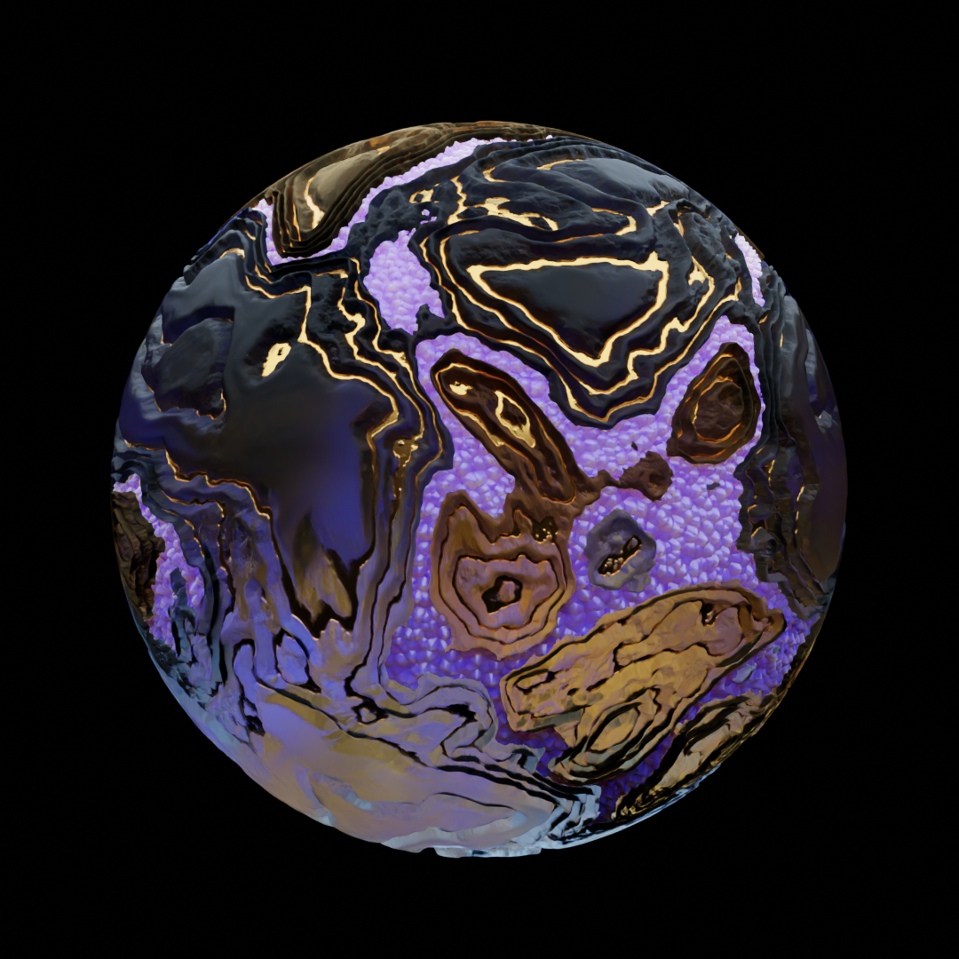 Magic Rock | FREE rock materials | BlenderKit