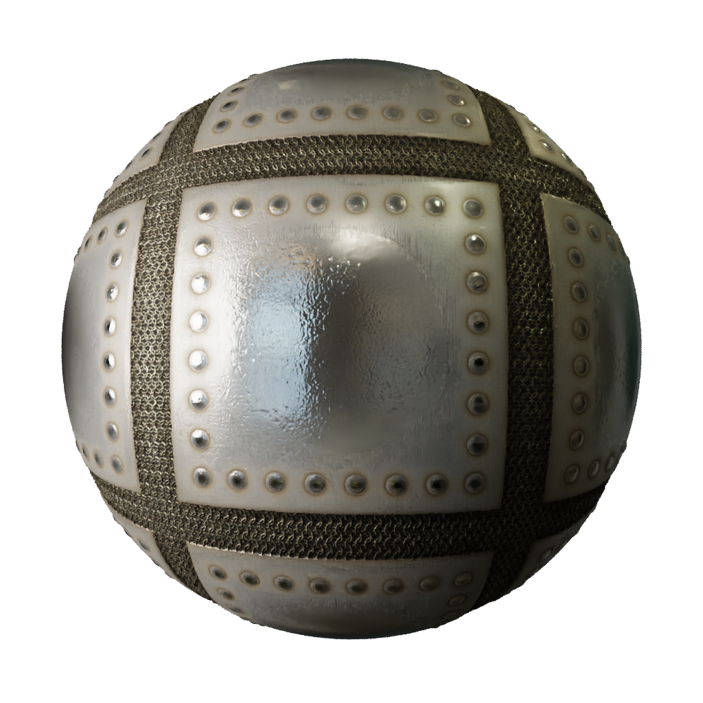 Chainmail with Armour 2 | FREE metal materials | BlenderKit