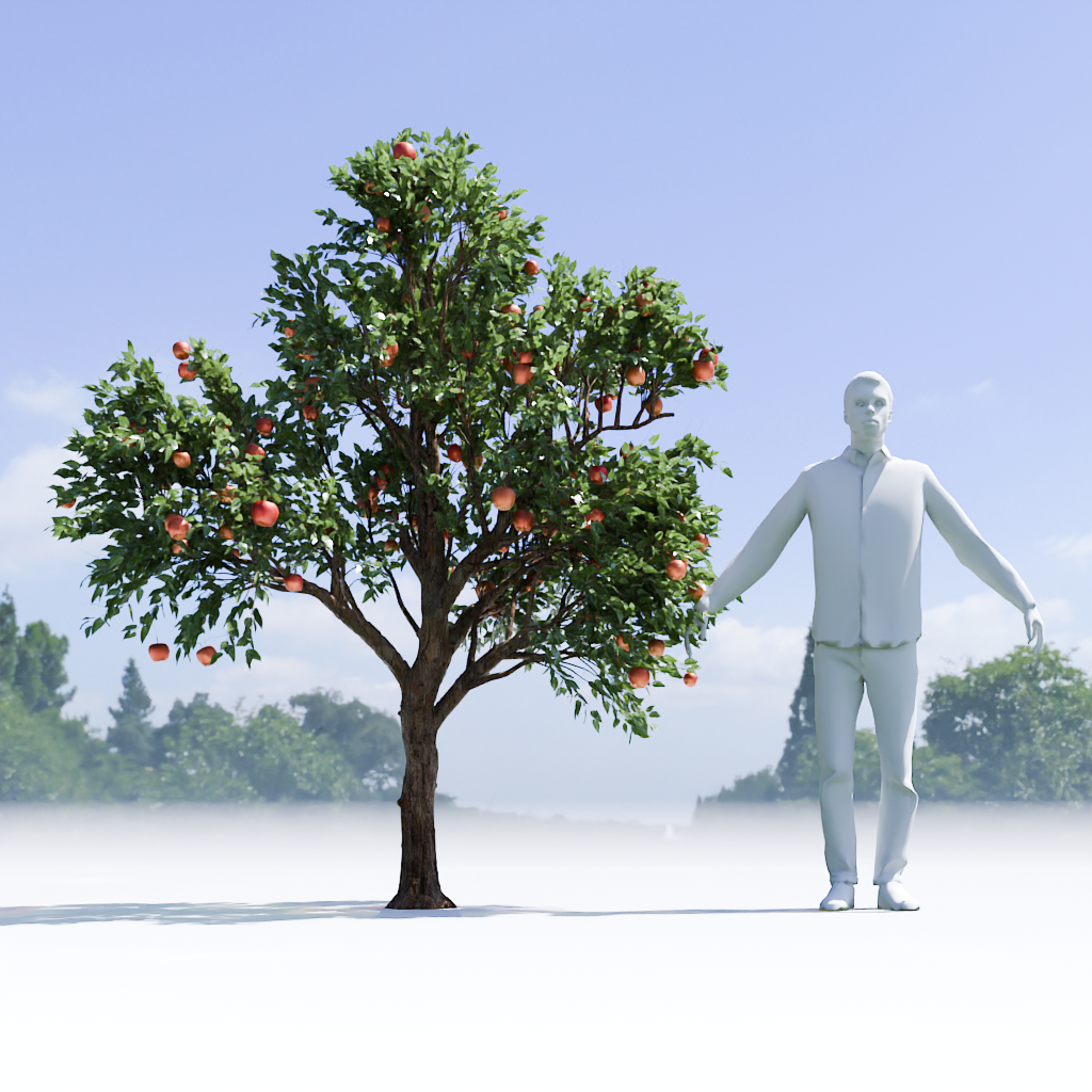Apple Tree | Trees models | BlenderKit