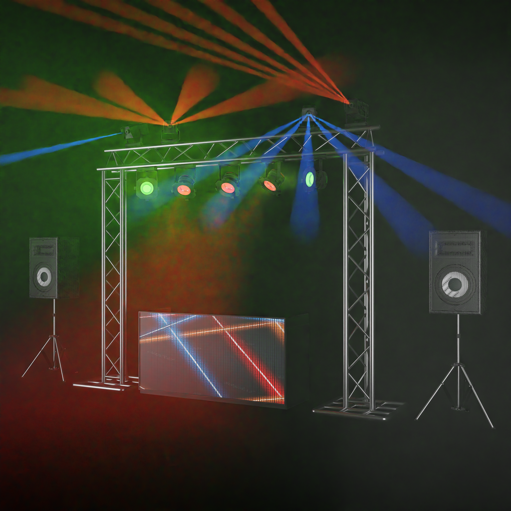 Compact stage | Music stages models | BlenderKit