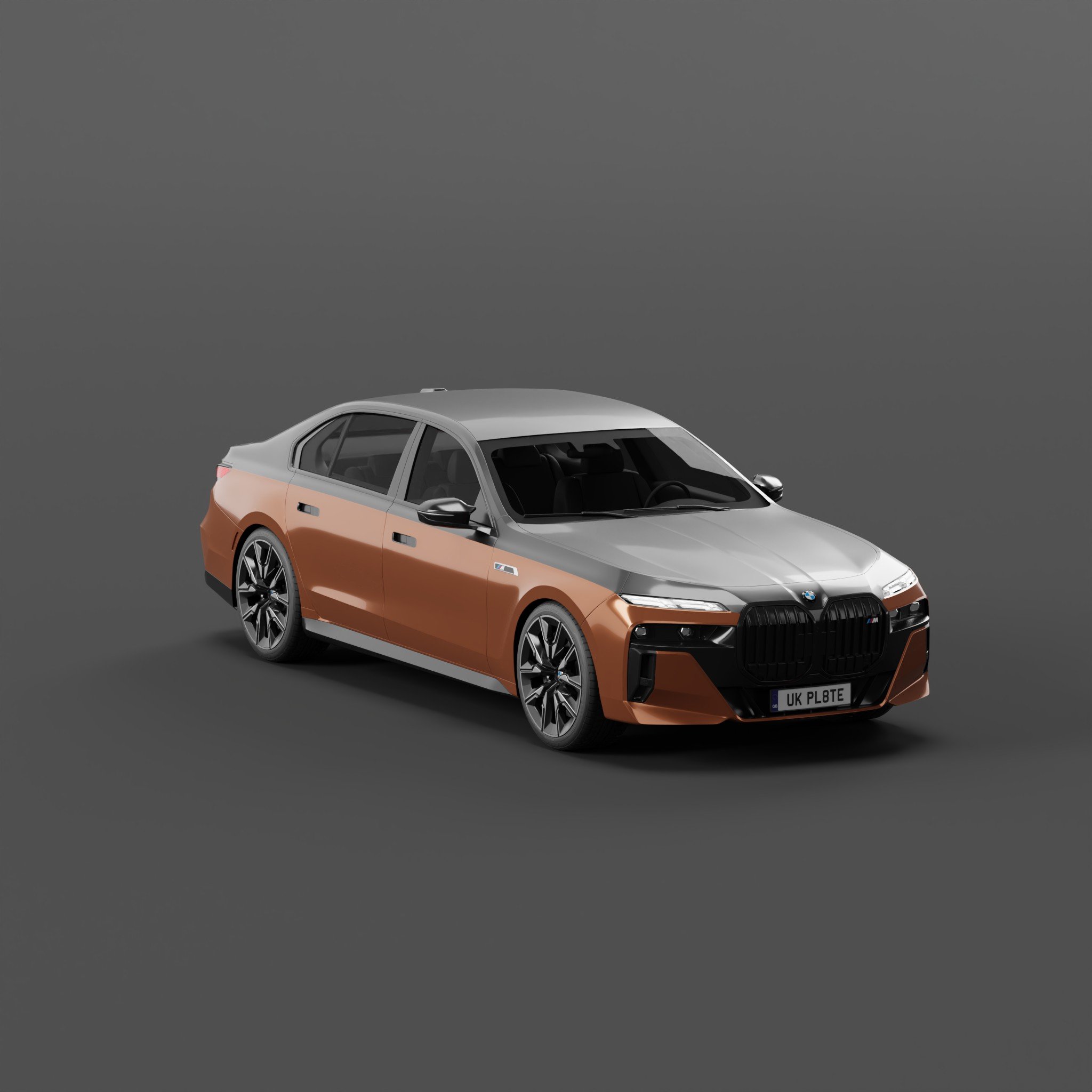 BMW i7 M70 | Luxury Cars models | BlenderKit