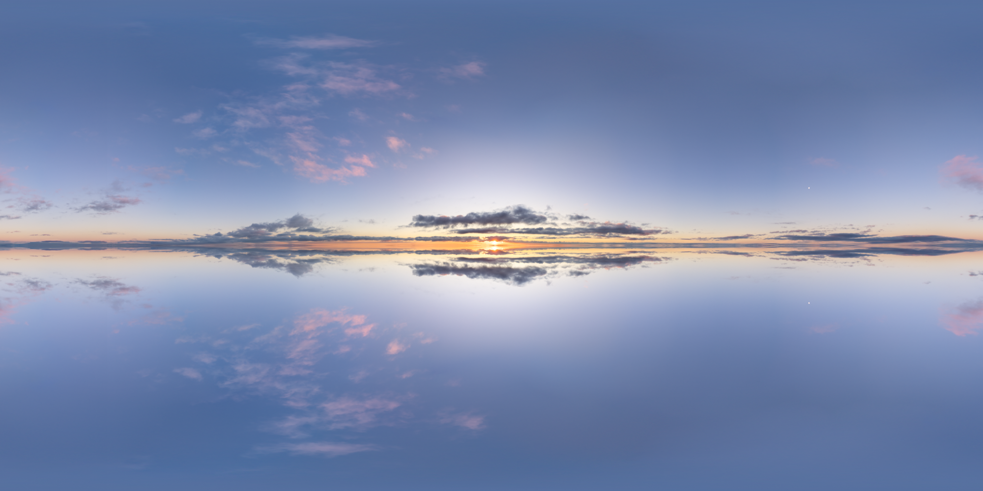 Infinite Real Sky - Sunny Sunrise | Nature HDRis | BlenderKit